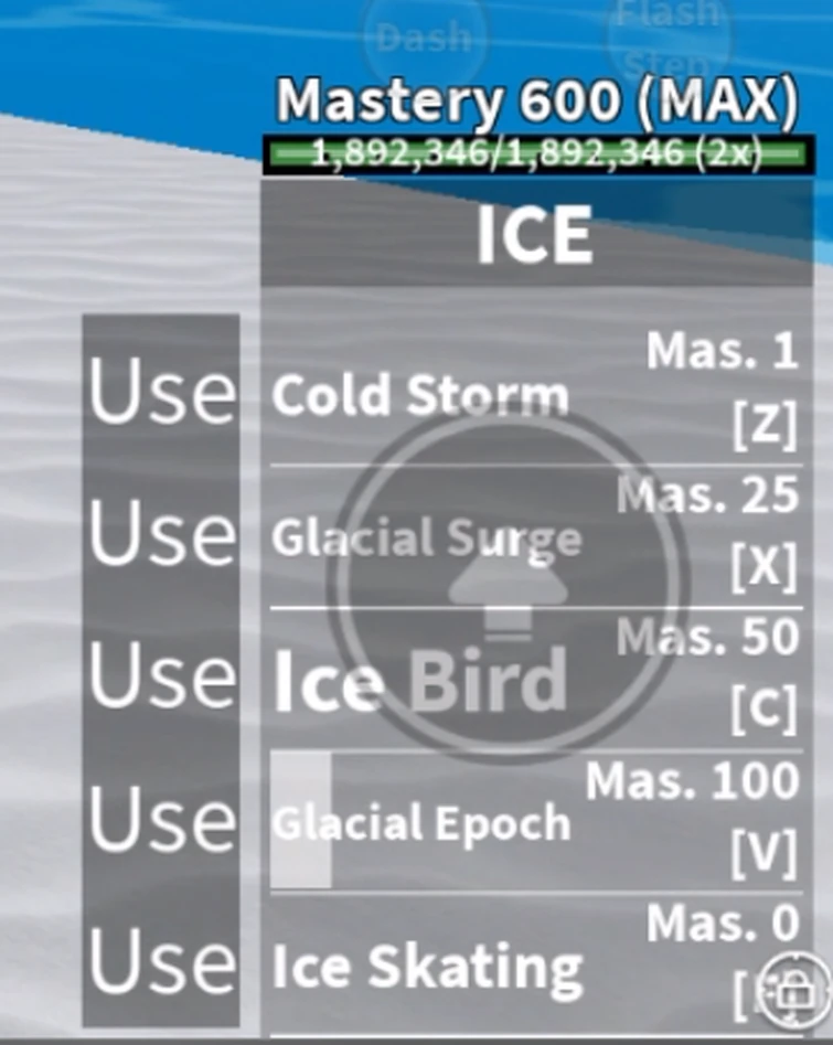 600 mastery ice not even fully awk | Fandom