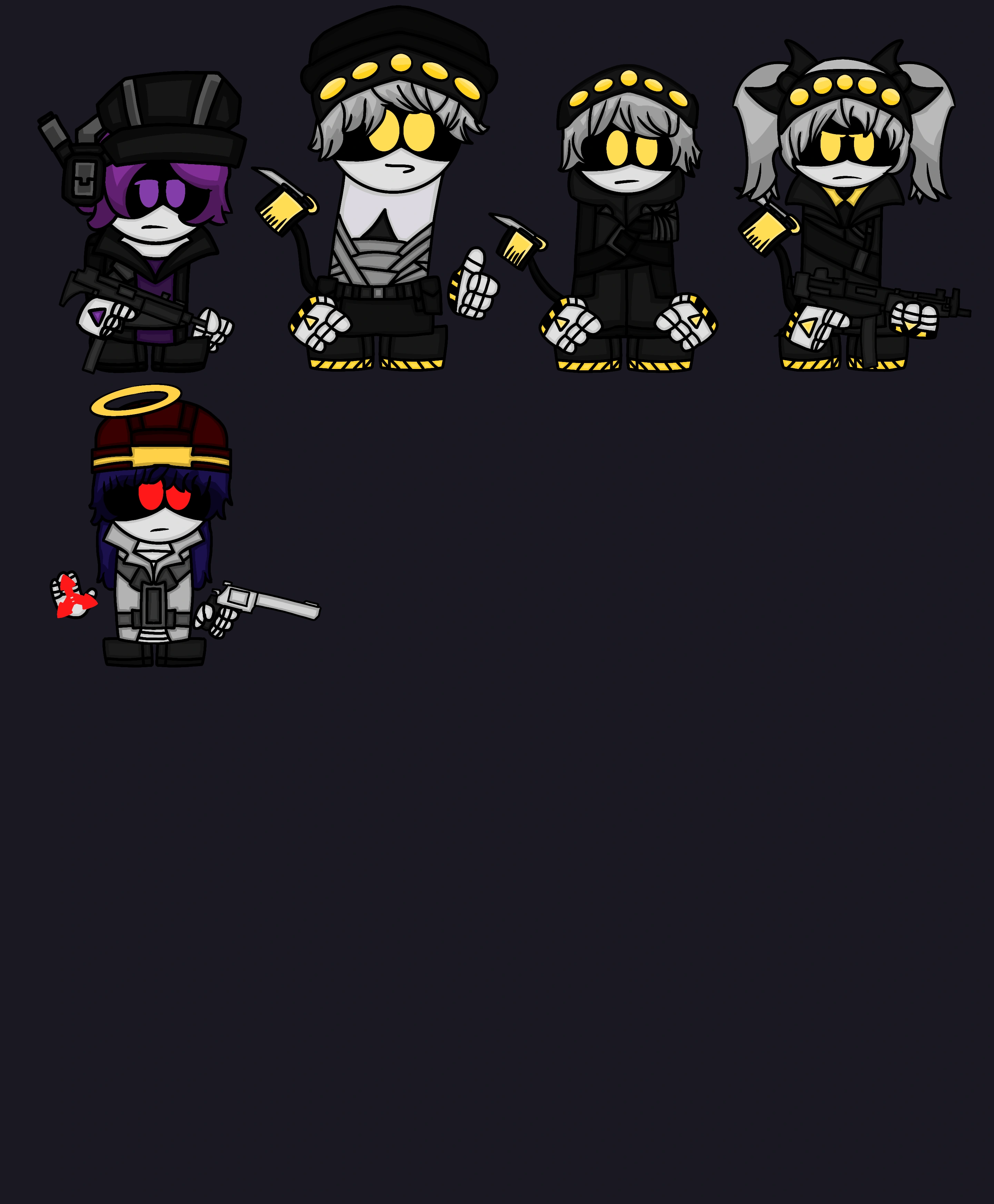 Madness Drones Cast (so far) | Fandom