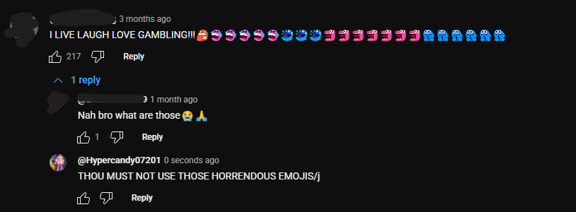 uh random youtube comment lol | Fandom