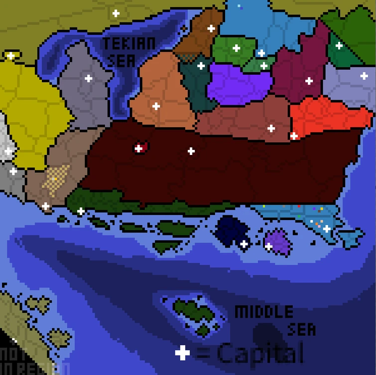 I've FINALLY made at least the first continent of the sprunkish world ...