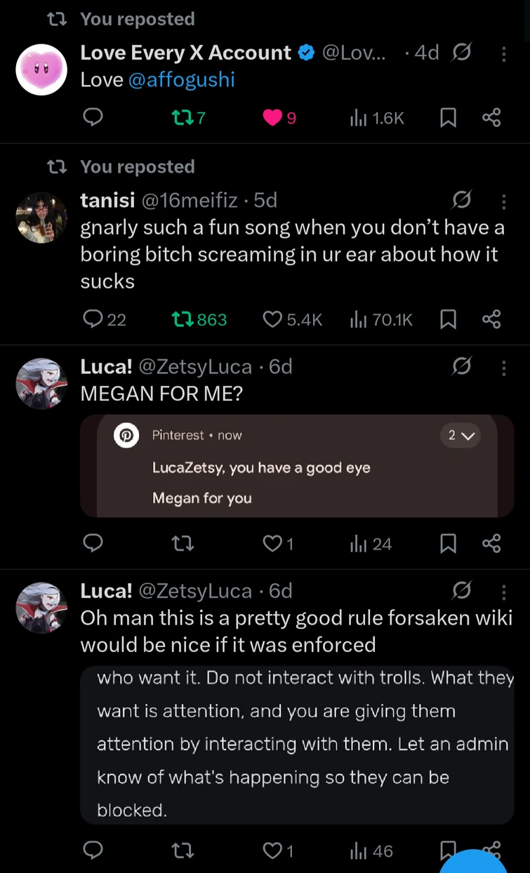 My twt acc posts because why not | Fandom