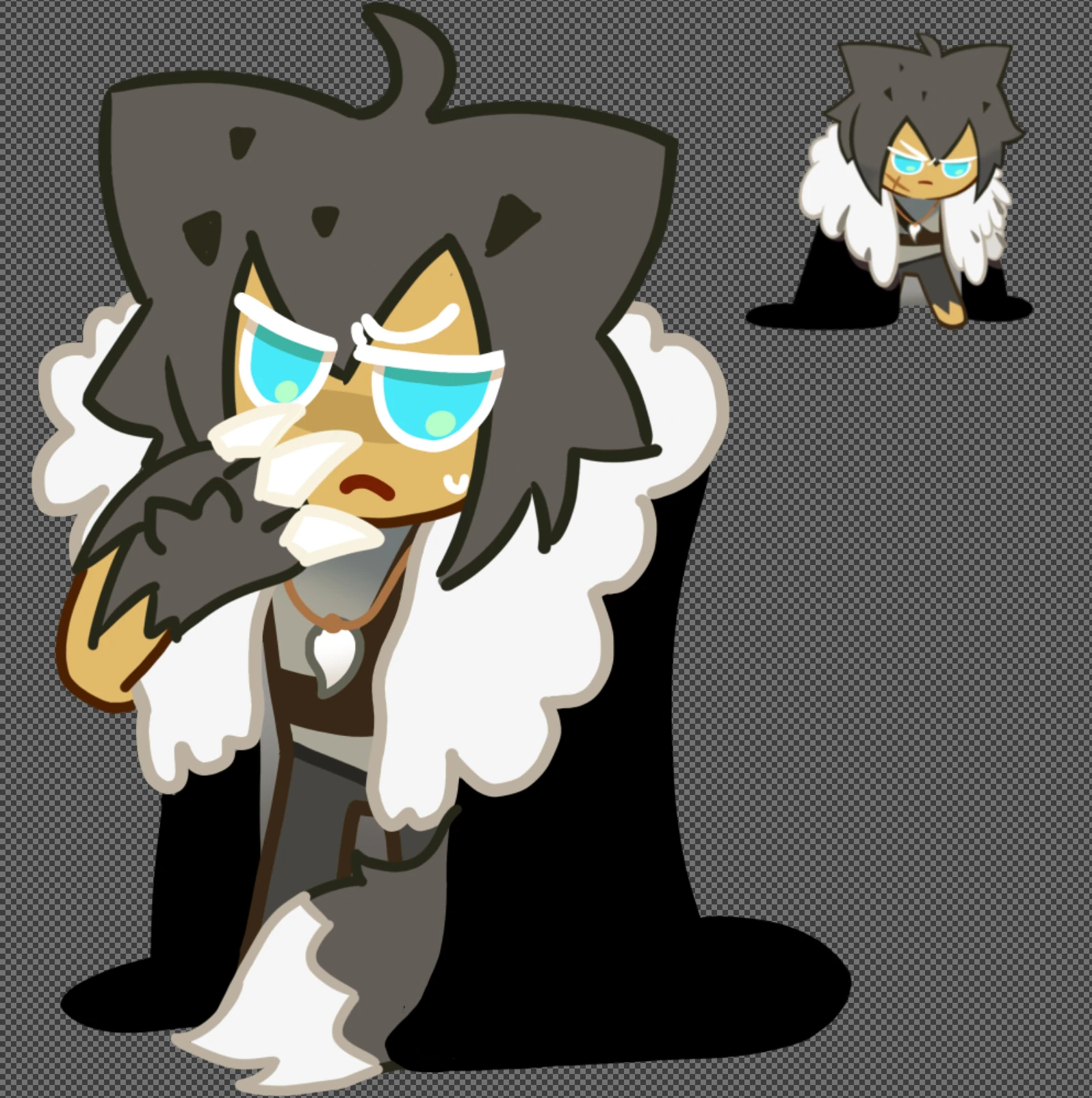 hav this drawing of werewolf cookie because me eated floor | Fandom