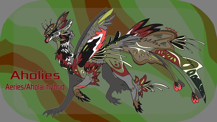 Aereis / Aholai hybrid - drawing creature hybrids pt2 | Fandom