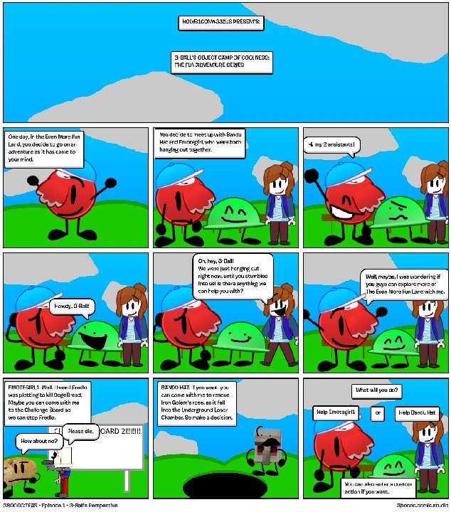 3-Ball's Object Camp of Coolness: The Fun Adventure Series! | 3-Ball's ...