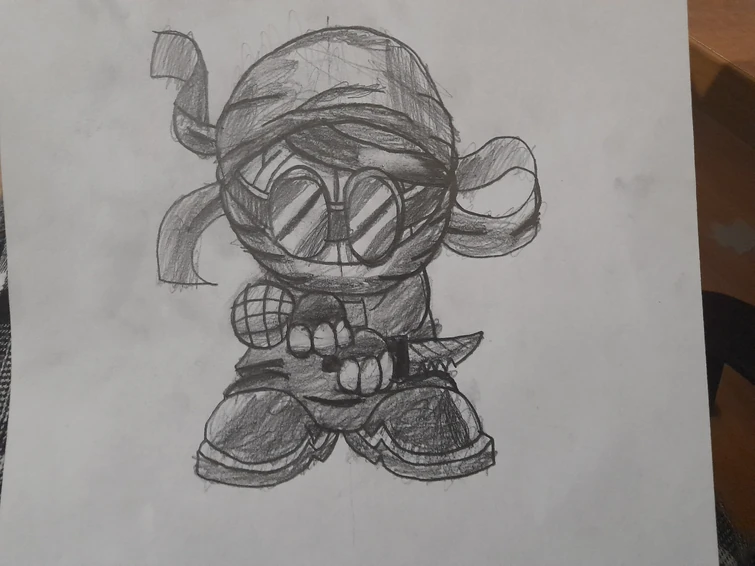 My sketch of Hank (FNF version) | Fandom
