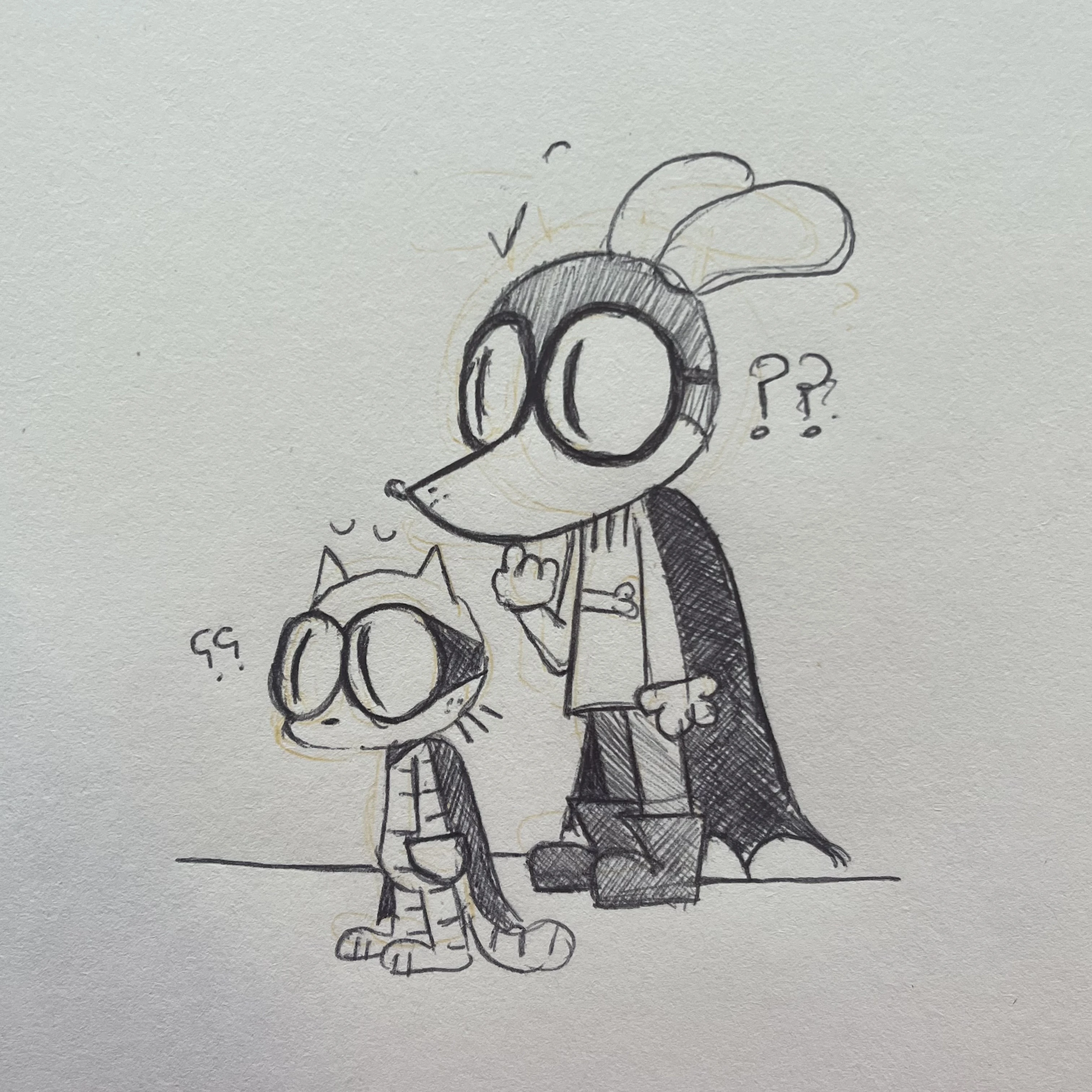 bark knight n cat kid. | Fandom