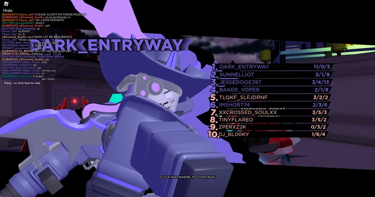 some''''' sub and scythe mvps | Fandom