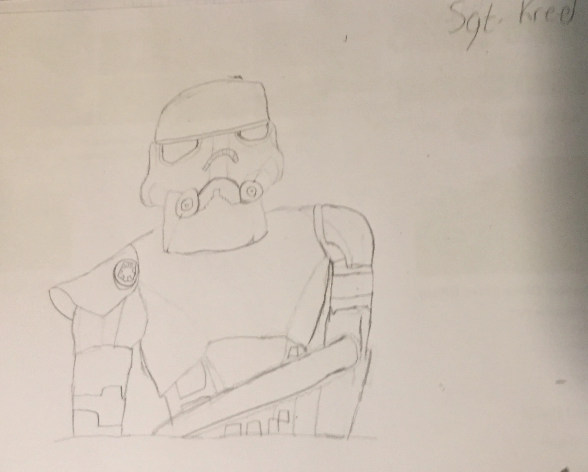[Fan Art] Sergeant kreel | Fandom