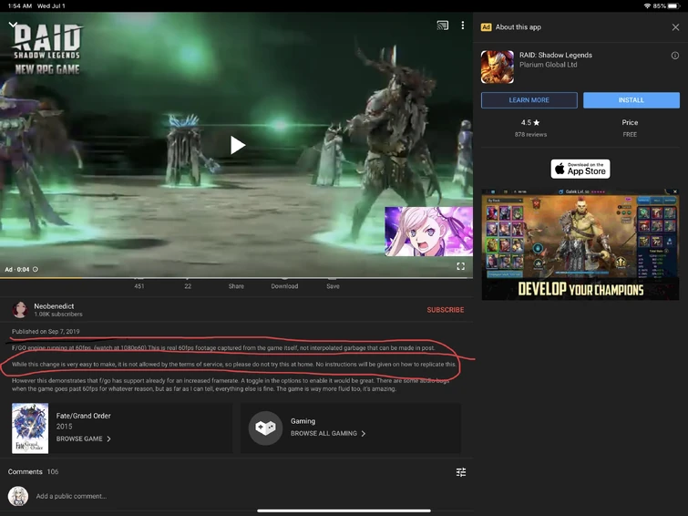 Is playing fgo on 60fps will get you ban? | Fandom