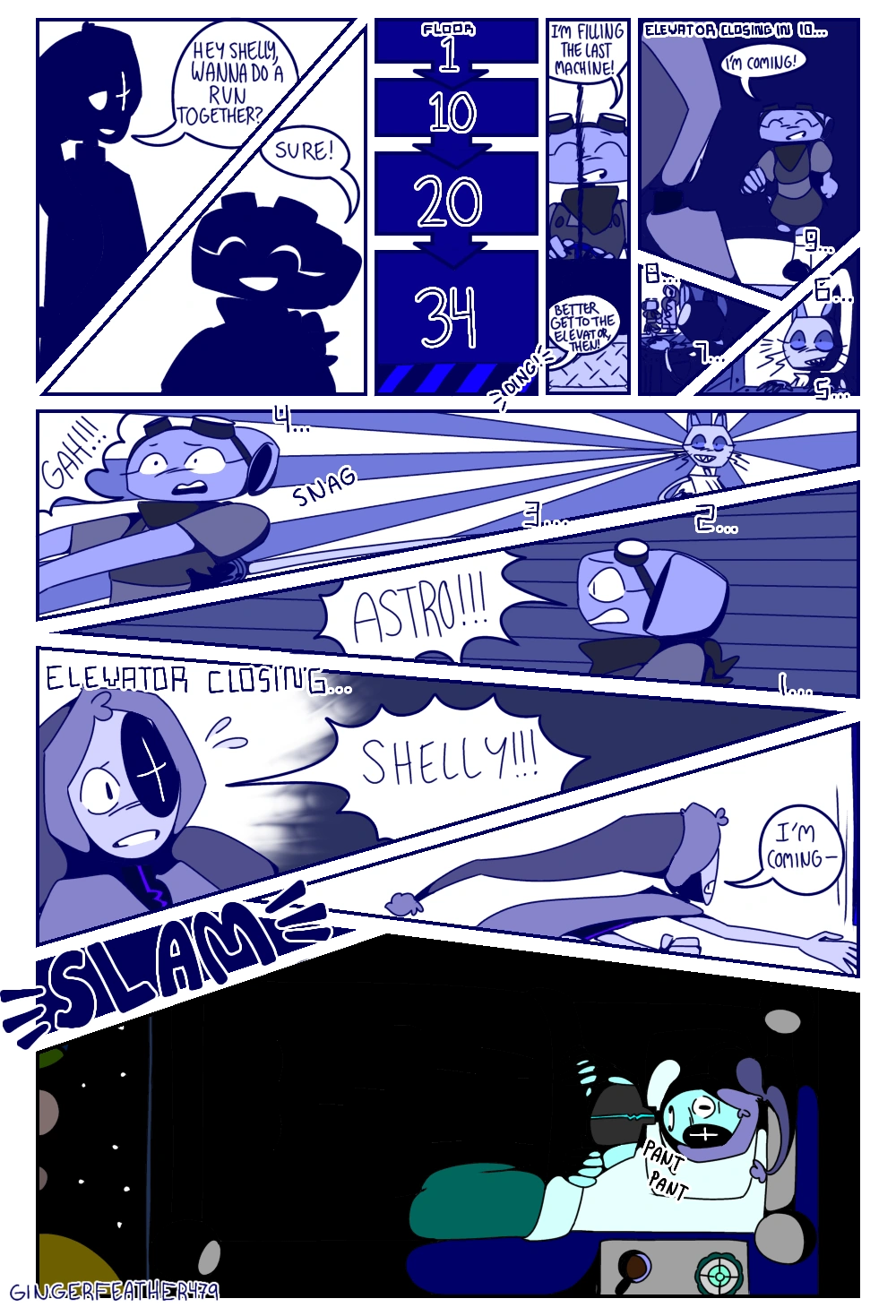 Rate my Moonshell angst fancomic part 1 please