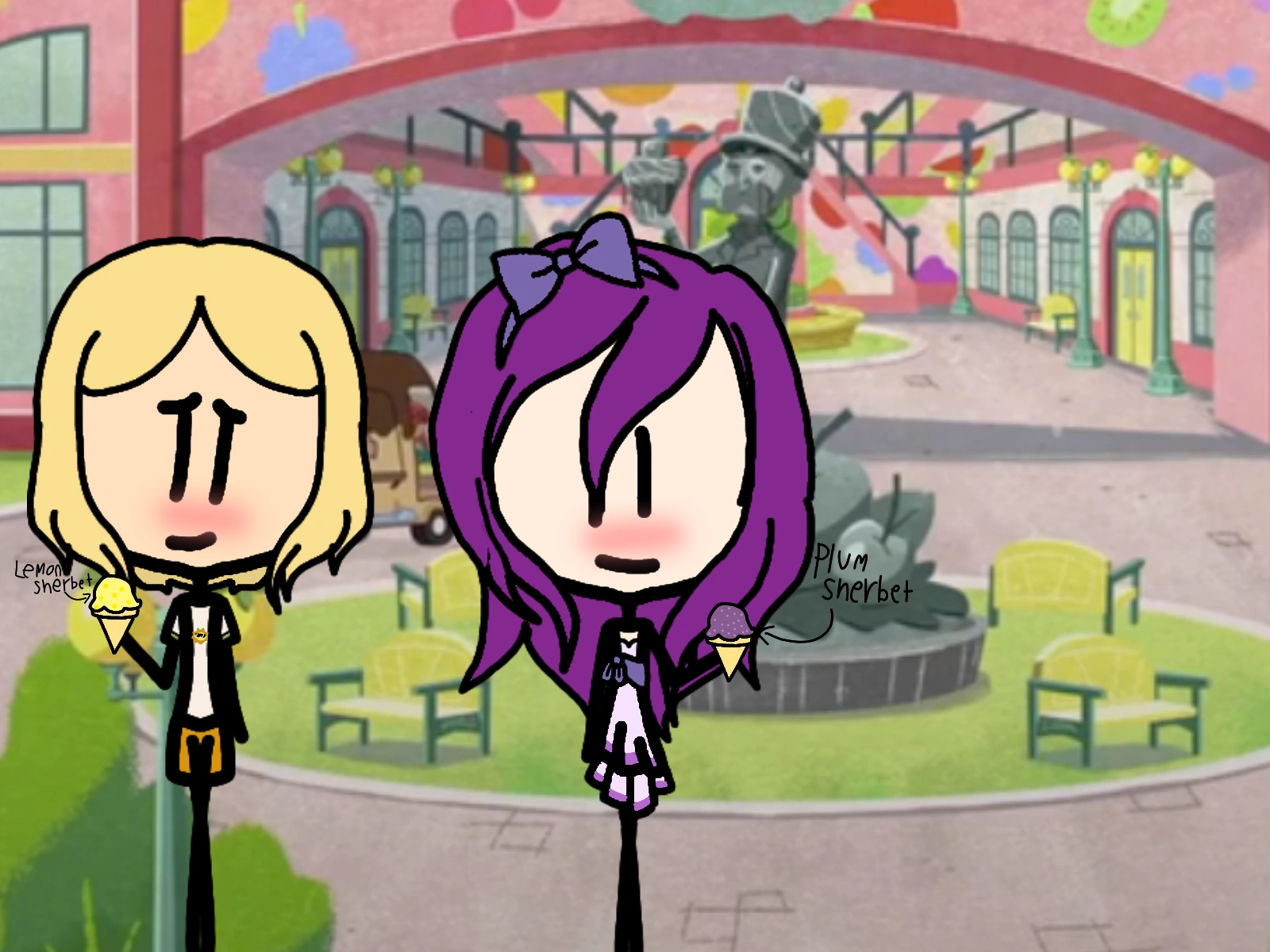 Sherbet Romance betweens Lemon and Plum | Fandom