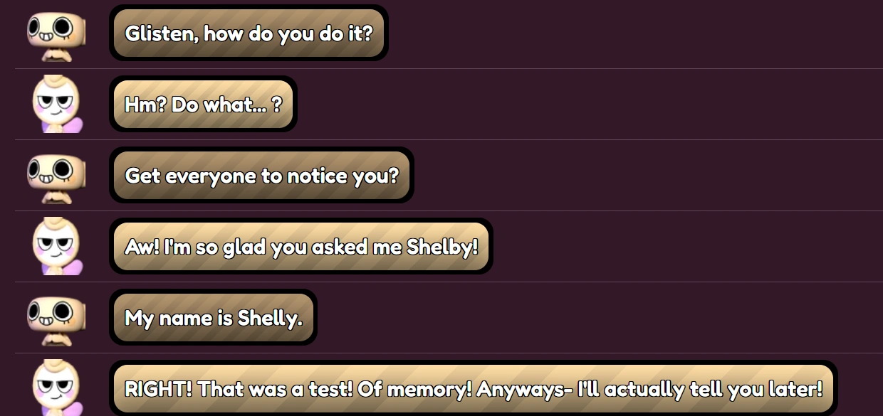 shelly disliker (evidence?) | Fandom