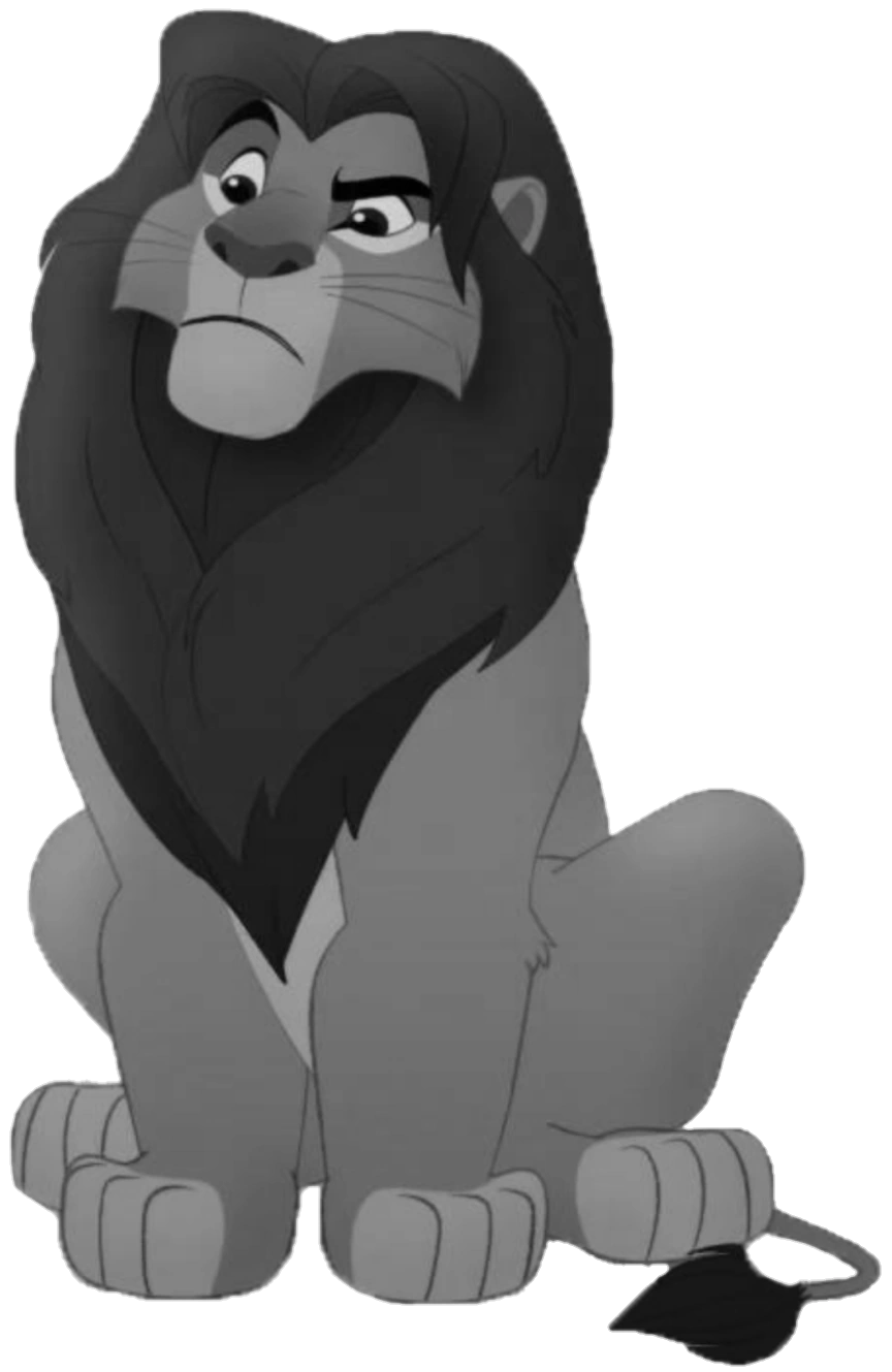 Simba (Black and White) | Fandom