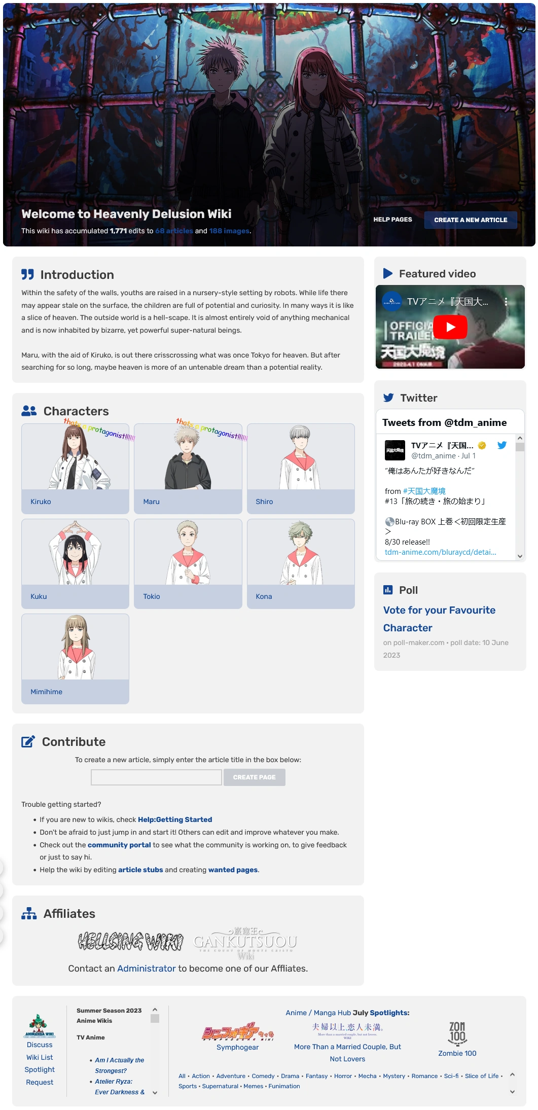 new main page!!! | Fandom