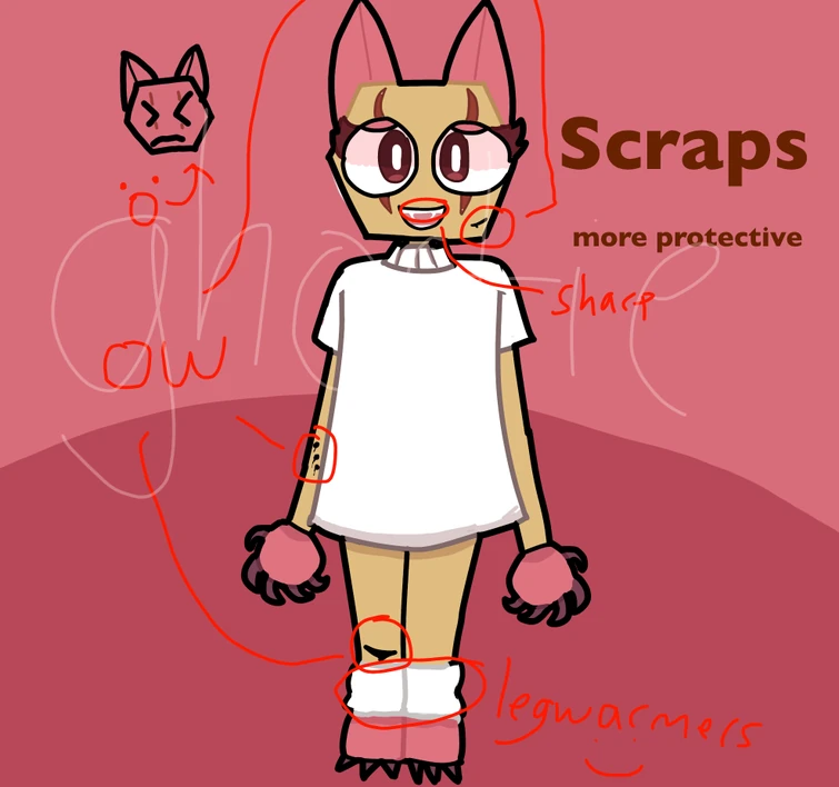 SCRAPS IN MY AU THING YAY | Fandom