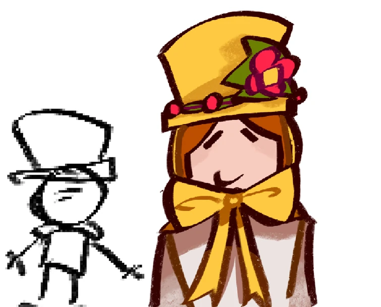 I drew evil guy and kind gal :D | Fandom