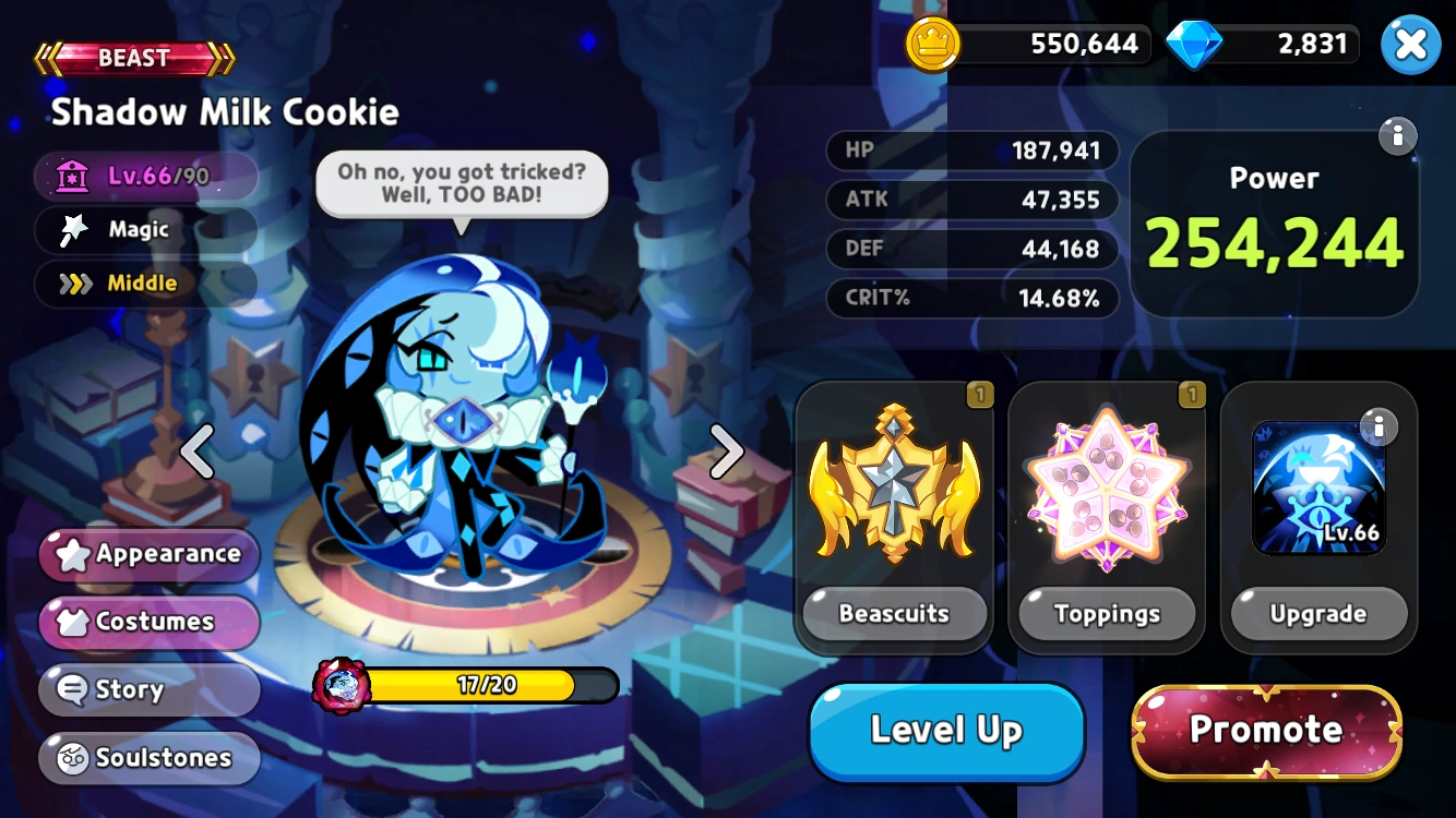 Is this a good Shadow Milk build and team? | Fandom