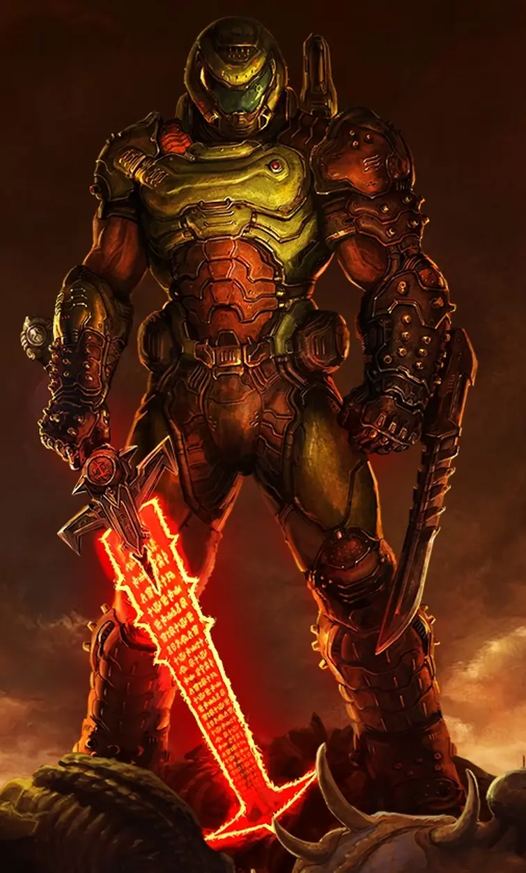 If the doom slayer (DOOM) were to return to death battle, who should be ...
