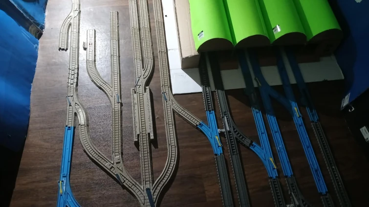 My completed Knapford Station Model. The fourth model. | Fandom