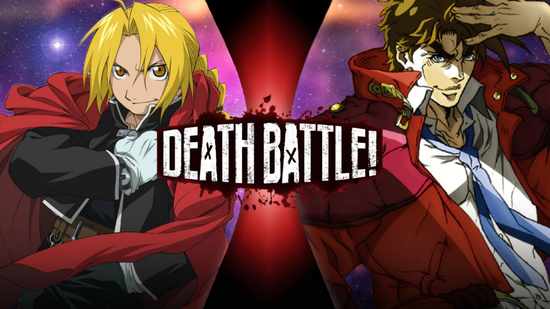 Edward Elric vs Joseph Joestar (Fullmetal Alchemist vs Jojo's Bizarre ...