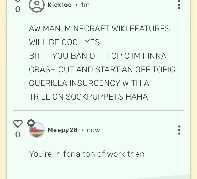 ITS OFFICIAL; OFF TOPIC MIGHT BE UTTERLY ****ED | Fandom