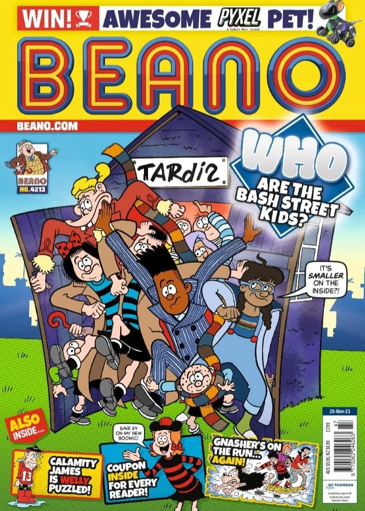 Doctor Who in the Beano. | Fandom