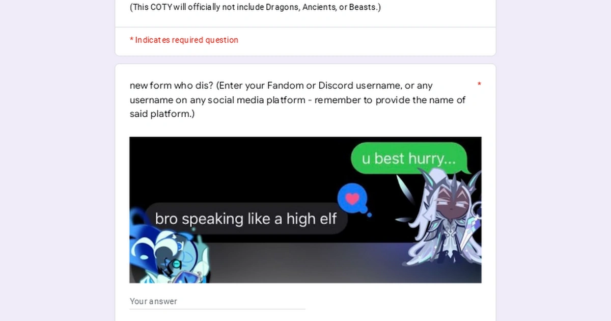 COTY (Round 2) | Fandom