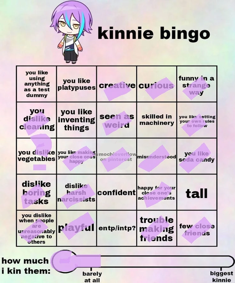 redid pjsk kin bingoes of the main characters | Fandom