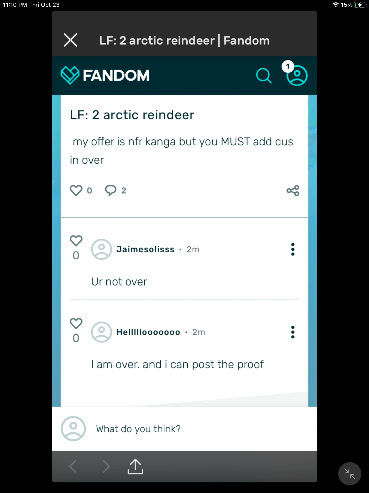 proving a point | Fandom