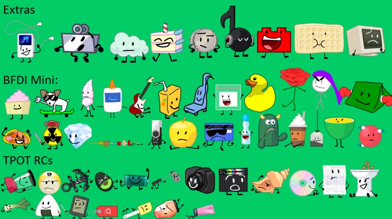 BFB Extras Voting 1 | Fandom