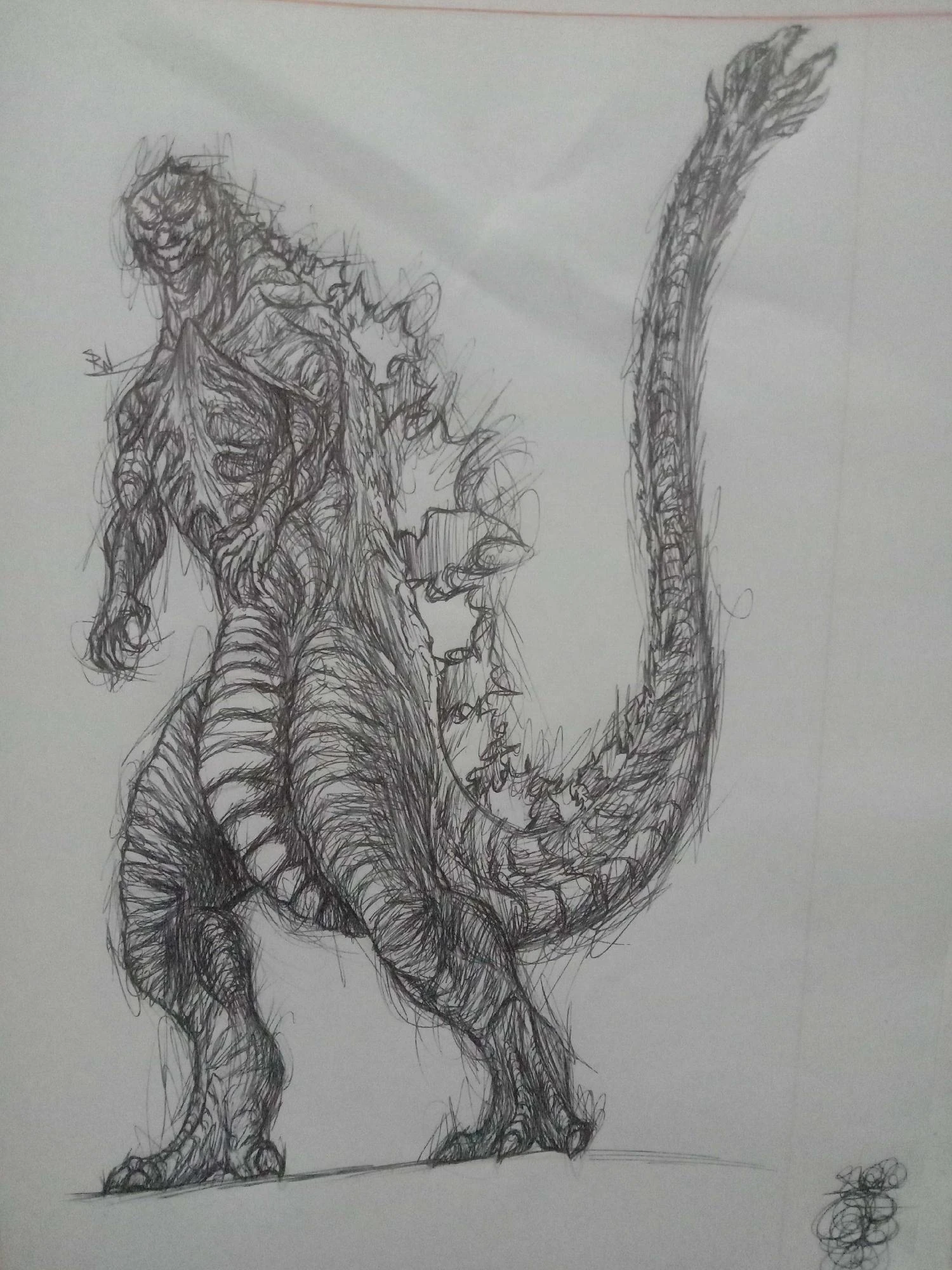 Hey guys heres my another personal design ...godzilla!!! | Fandom