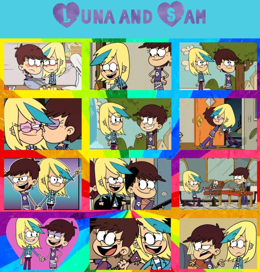 Luna and Sam Collage 💜💜💜💙💙💙 | Fandom