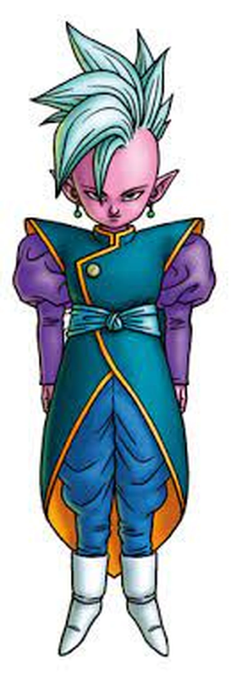 why is shin pink in daima? | Fandom