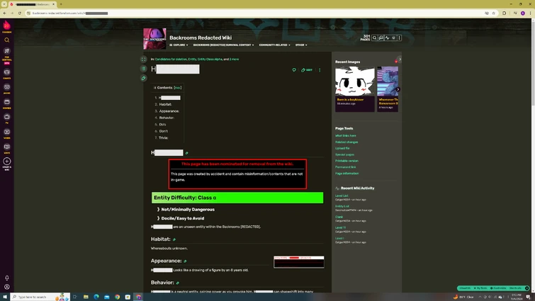 Discuss Everything About Backrooms Redacted Wiki | Fandom