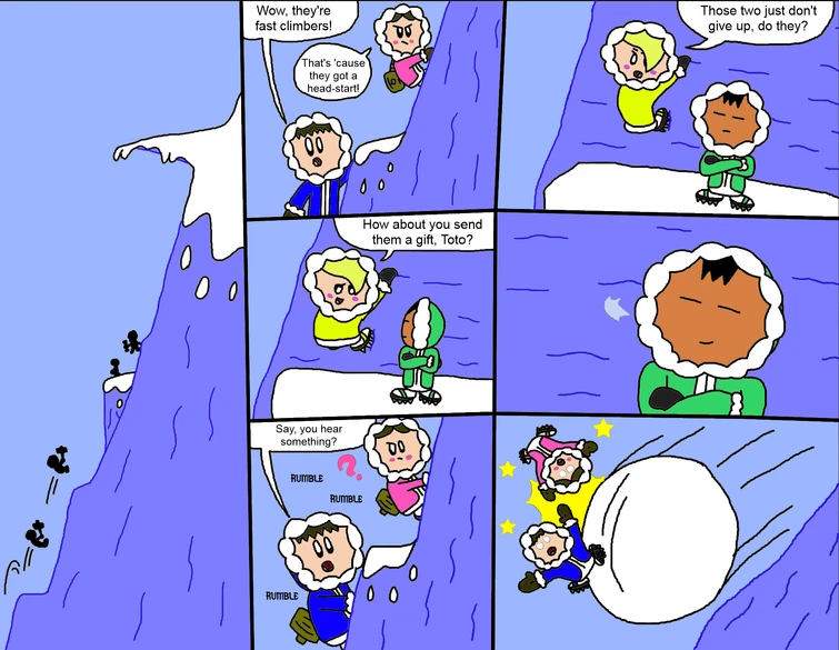 Ice Climber Comic #16 (Reposted), #17 (Reposted), #18 and #19 | Fandom
