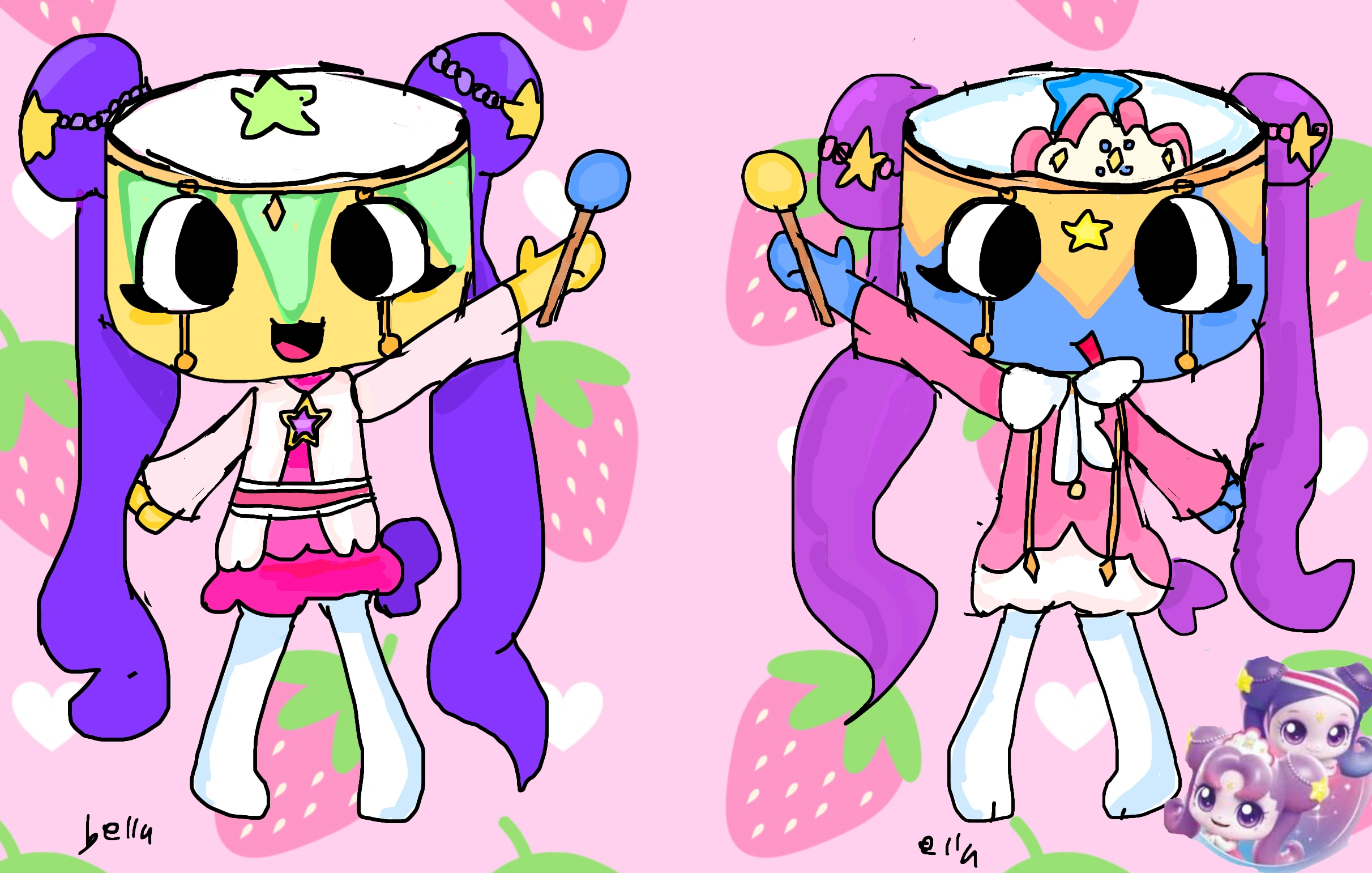 Bellaping and ellaping as toons! | Fandom