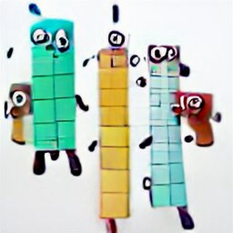 More ai generated numberblocks | Fandom