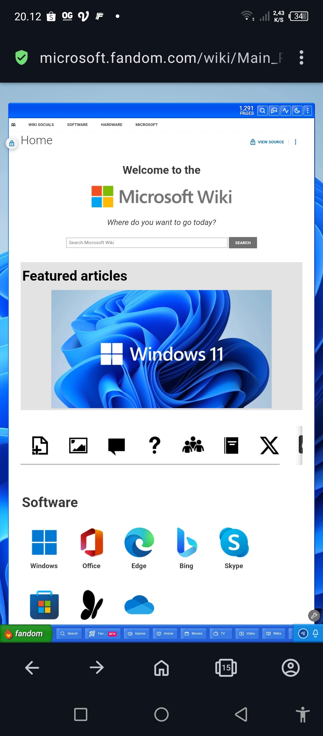 Fandom Windows XP Theme | Fandom