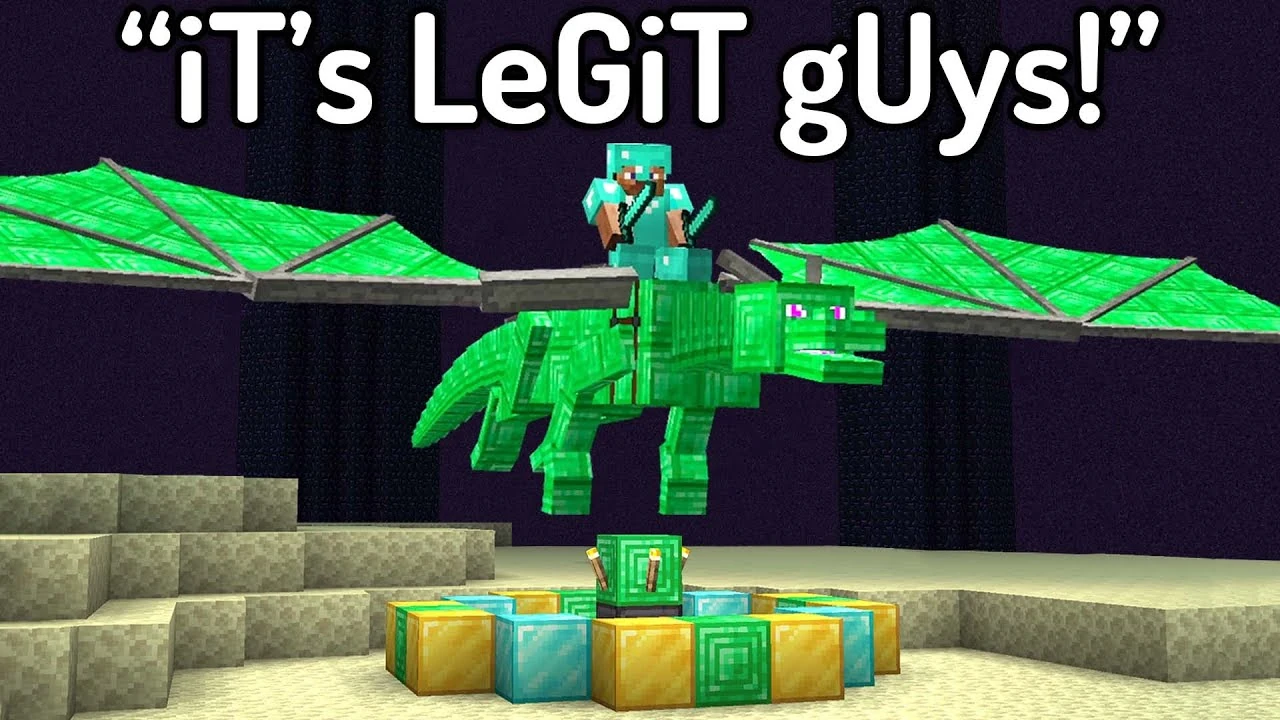 THIS FAKE MINECRAFT SPEEDRUN IS SOOOOOOOOOOOOOO FUNNY LMFAO | Fandom