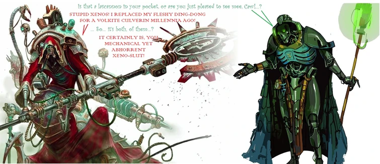 Belisarius Cawl views of A.I? | Fandom