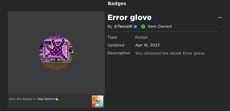 Every recently changed icon for badges in slap battles: | Fandom