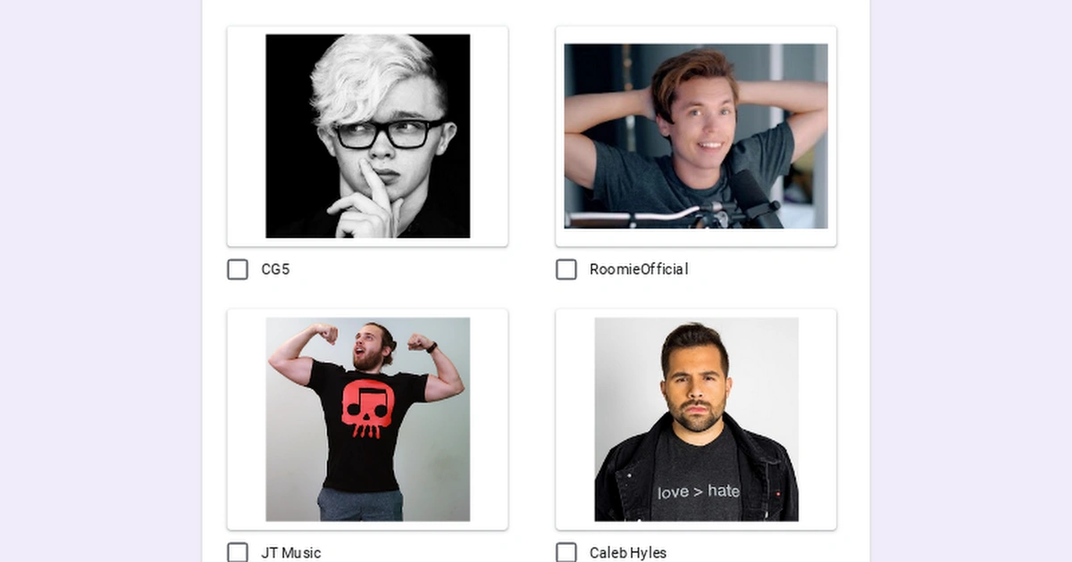 Favorite youtubers? | Fandom