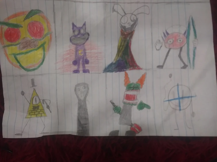 I most certainly made a second one. Drawing random characters from ...