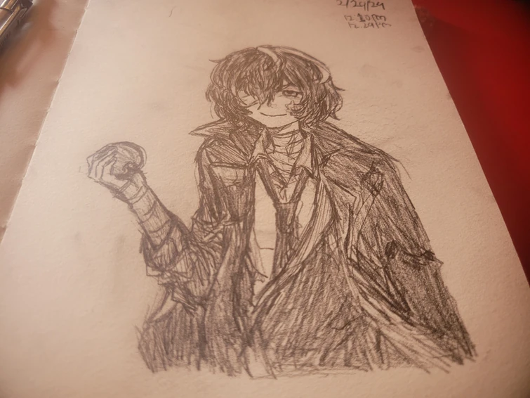 DAZAI QUICK DRAWINGSSS | Fandom