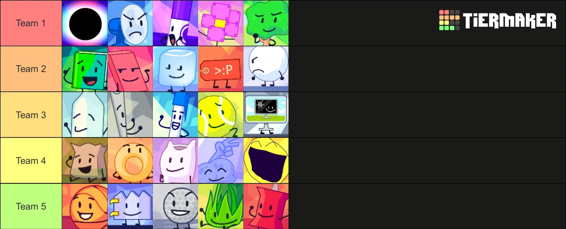 TPOT 12+ teams but it’s 5 teams of 5 | Fandom