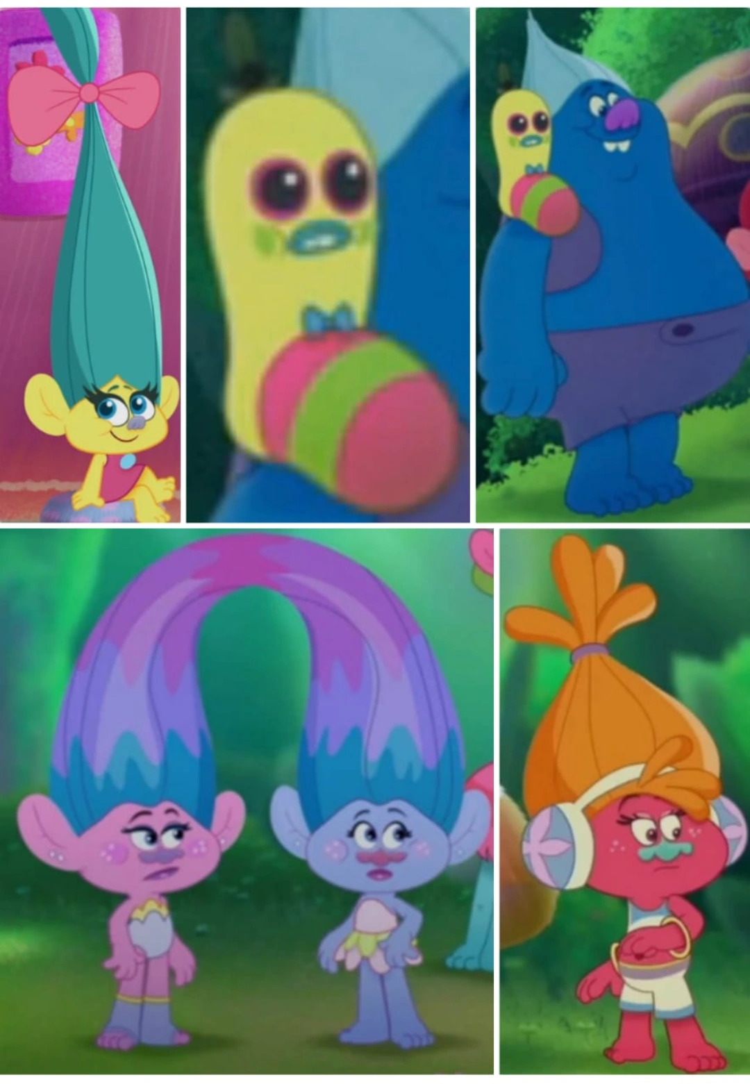 the Small Dolls from wave 2 of Trolls franchise by Mattel | Fandom