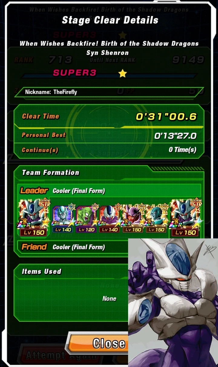 Syn Shenron down! - Movie Bosses/Terrifying Conquerors (No Items) | Fandom