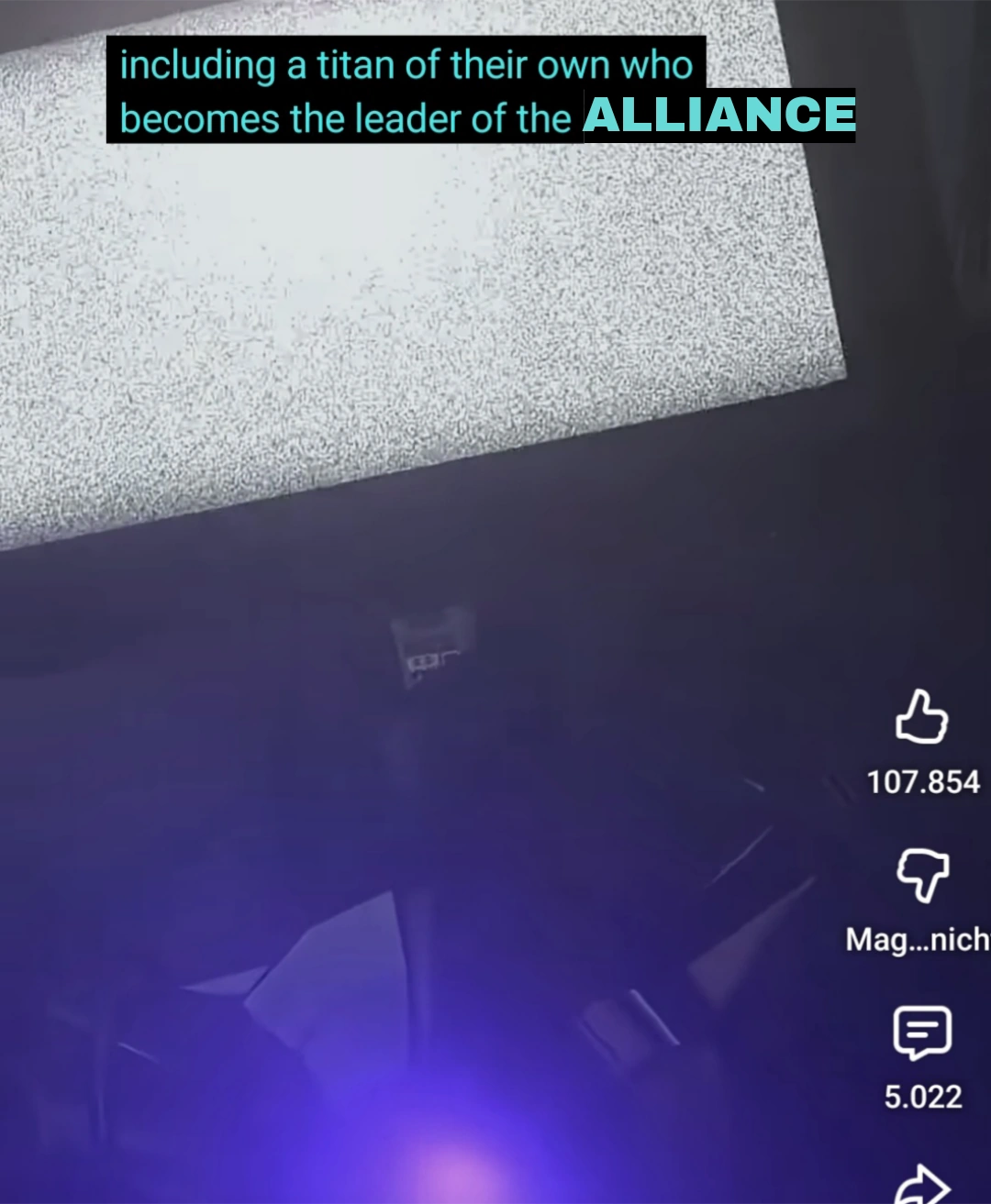 Titan cameraman Shall Be the Leader of the Alliance. Not Titan Tv man ]: