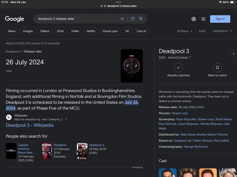 The problem with Deadpool 3 that everyone but me isn’t aware of. | Fandom