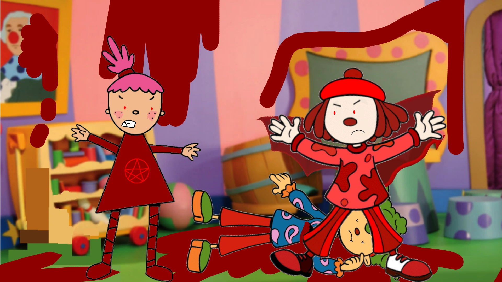 Possessed Pinky VS Jojo The Demonic Clown | Fandom